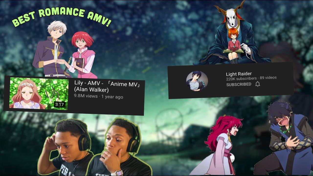 Reacting To Light Raider | Lily - AMV - 「Anime MV」(Alan Walker) - YouTube
