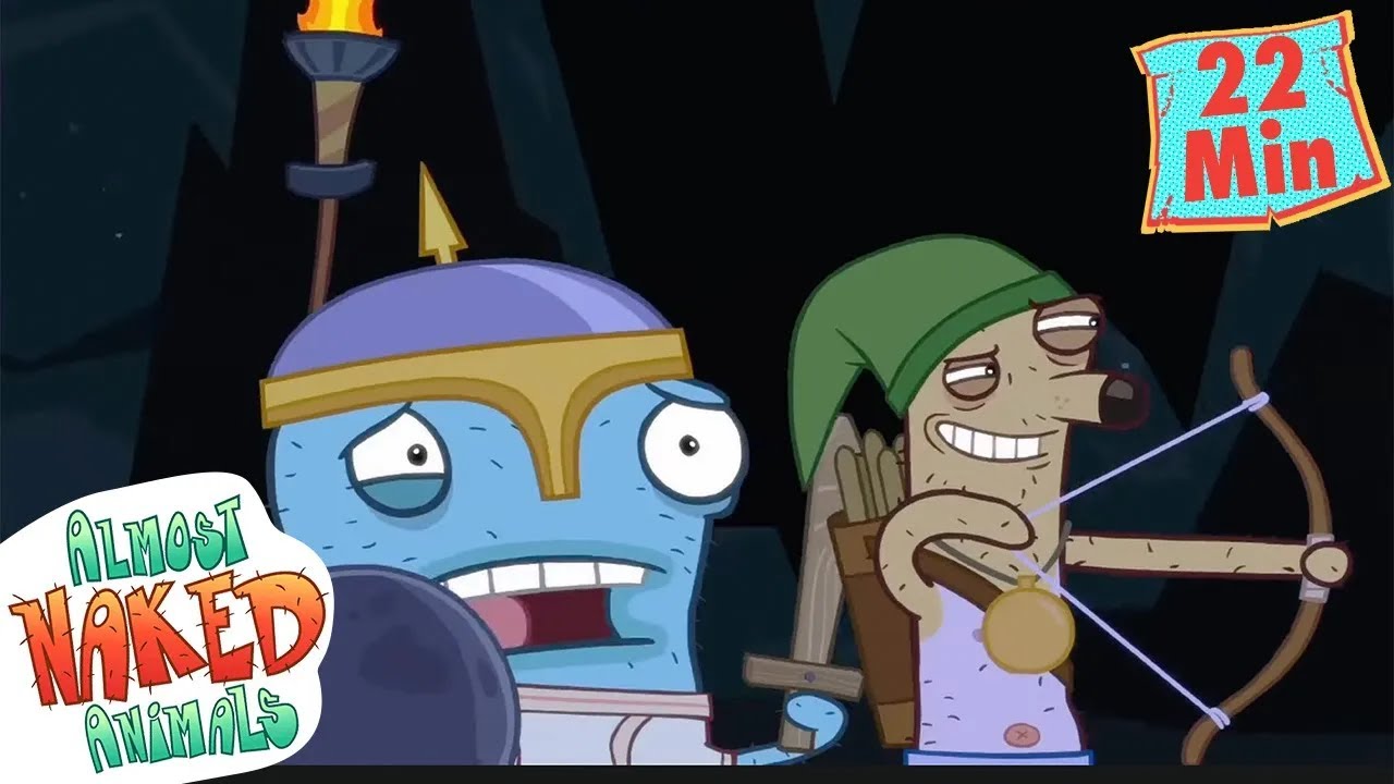 Don't Follow the Leader | Cartoons for Children | Almost Naked Animals ...