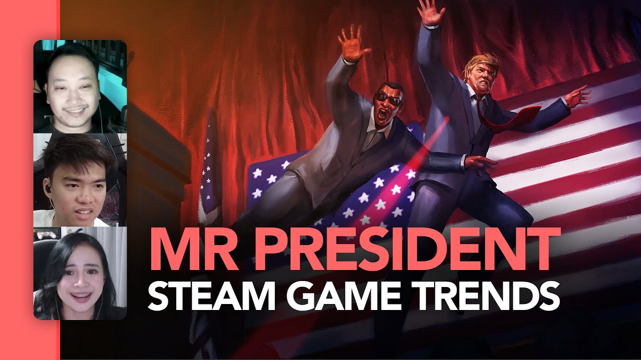 Steam Game Mr. President Trends after attempt on Trump - YouTube