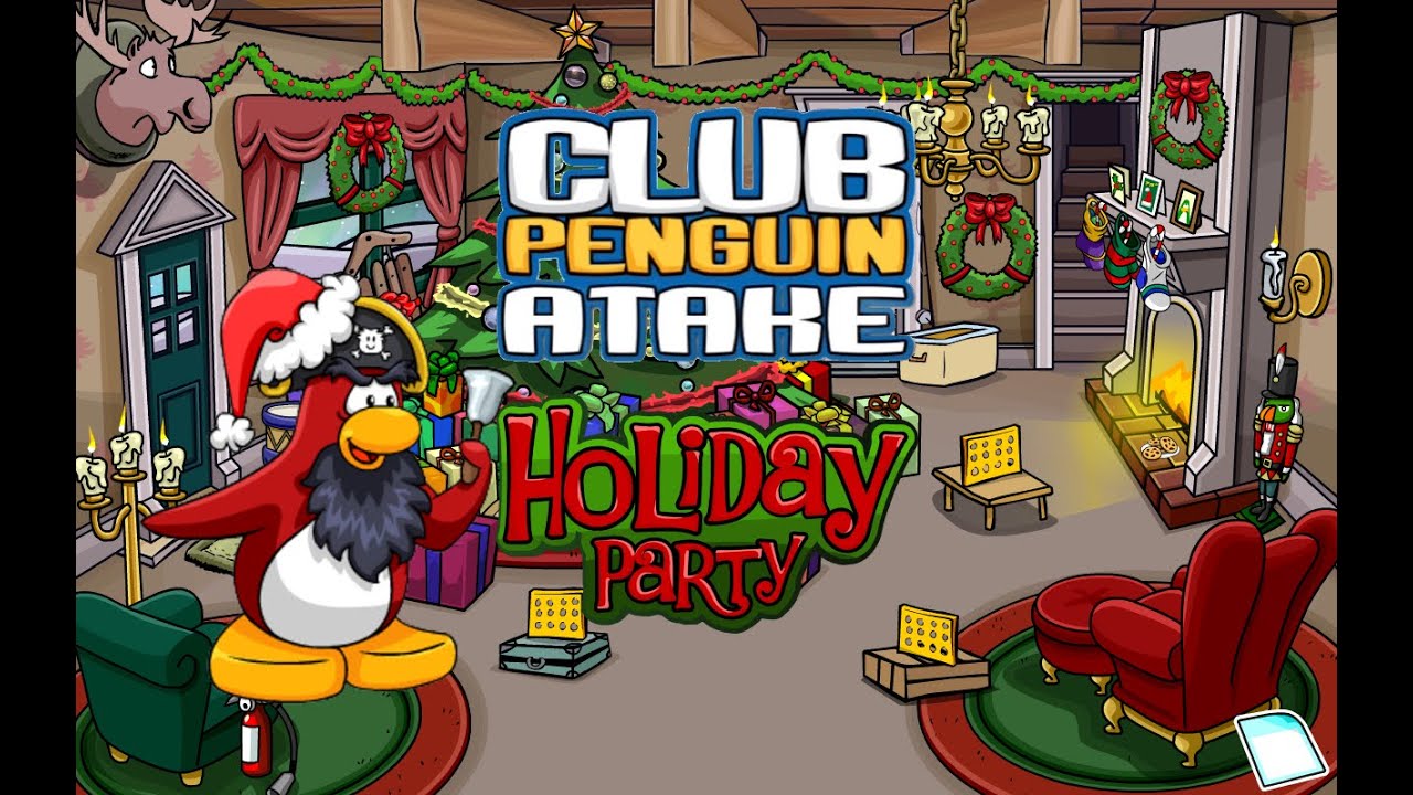 Club Penguin Atake Holiday Party 2024 AS2 - YouTube