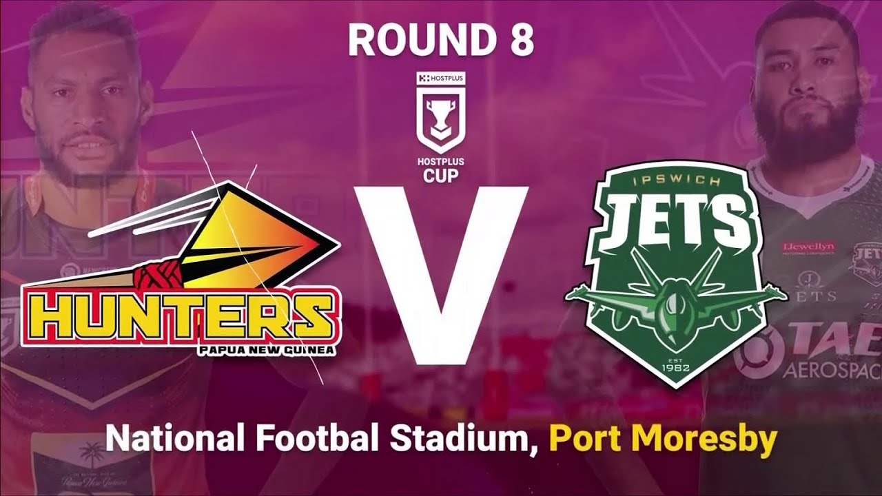 SP PNG Hunters vs Ipswich Jets | Match Highlights | Round 8 | Hostplus ...