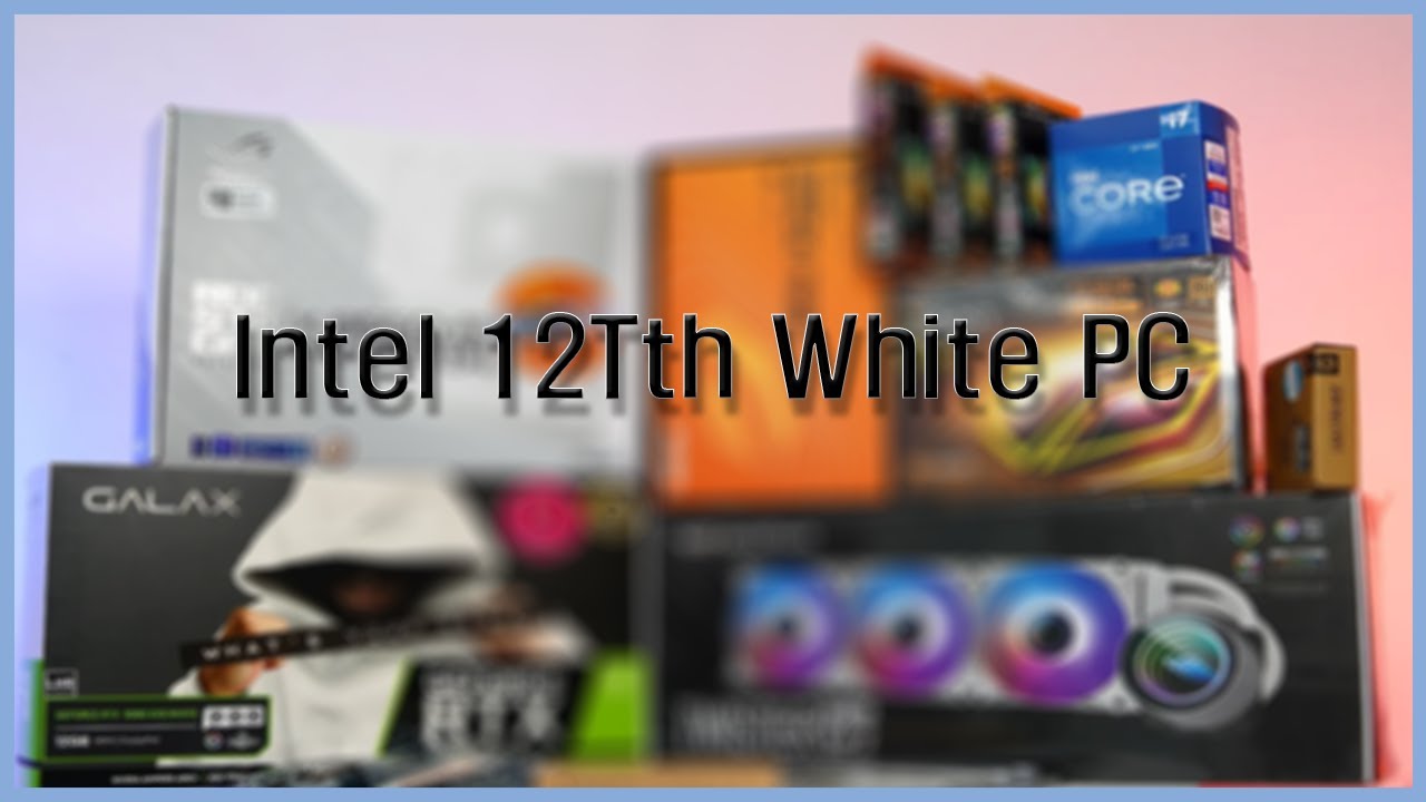My NEW White RGB PC - YouTube