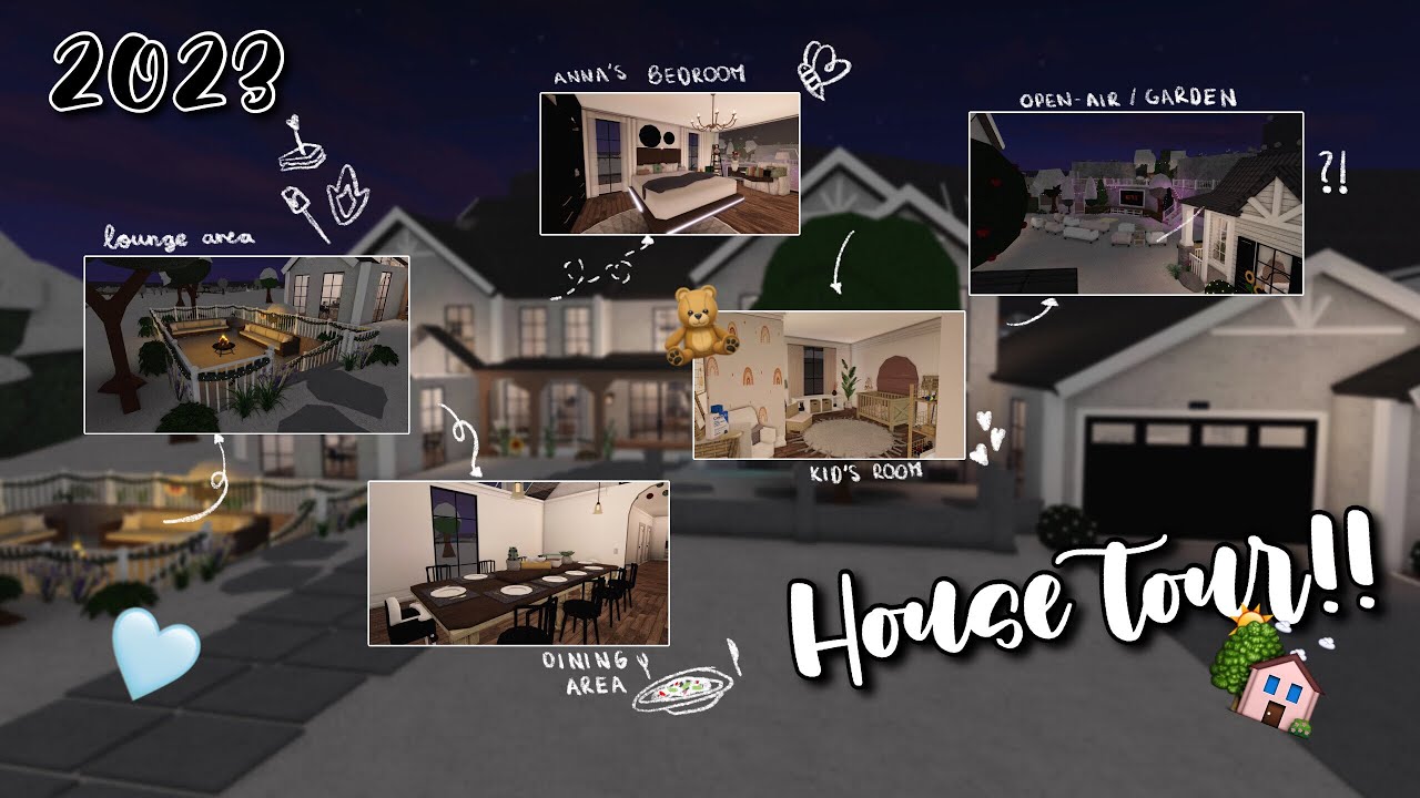 2023 FAMILY HOUSE TOUR *6K SPECIAL*!!/Bloxburg Deutsch - YouTube