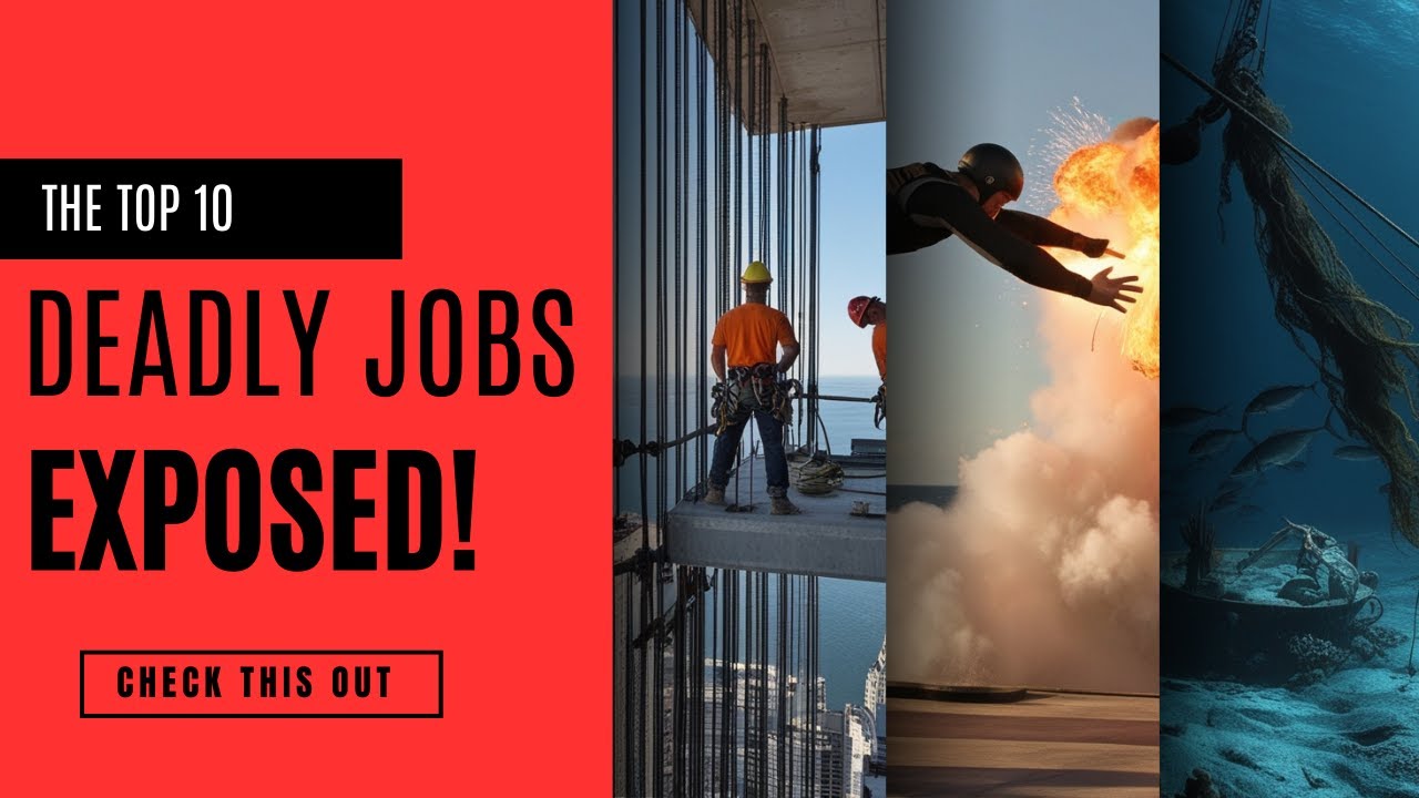"Deadly Jobs Exposed! The Top 10 Riskiest Ways to Earn a Living" - YouTube