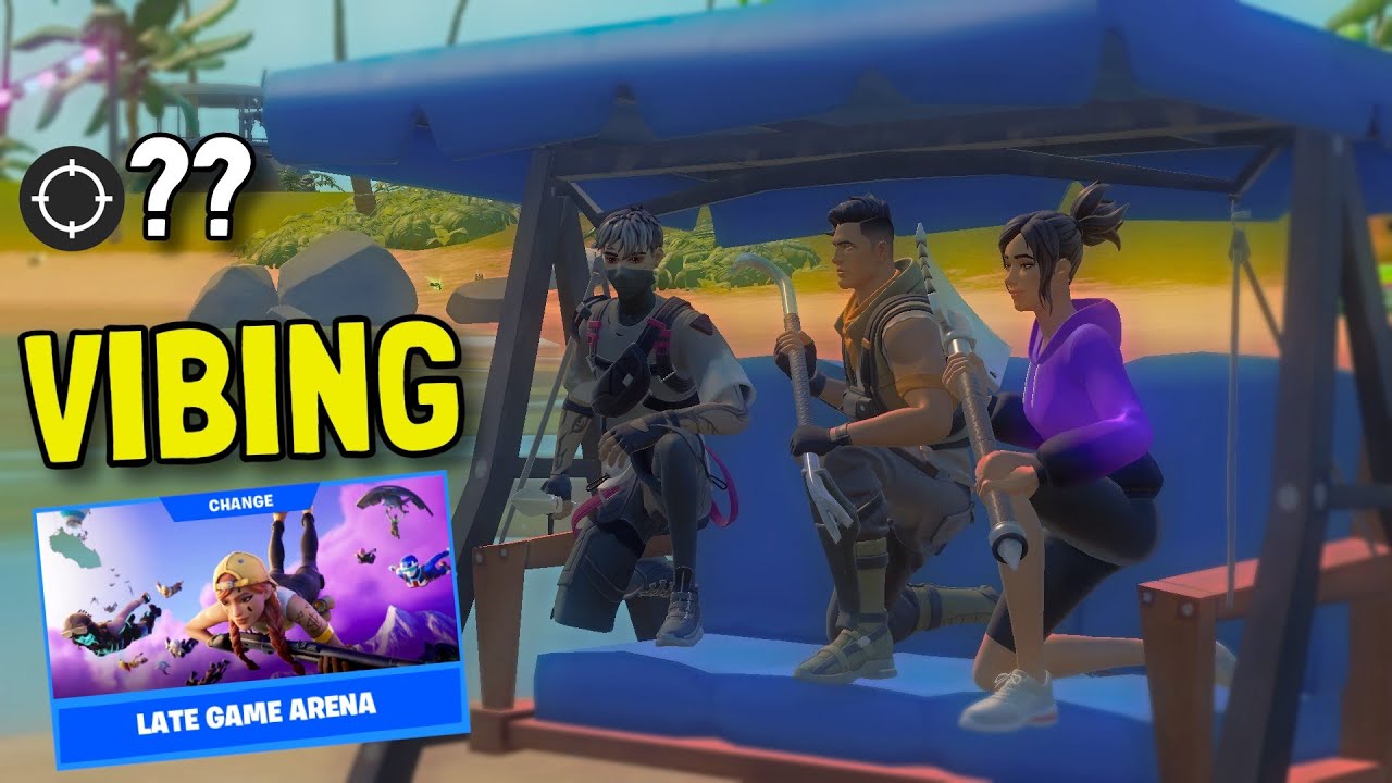 VIBING in TRIOS LATE GAME ARENA! 😎 - YouTube