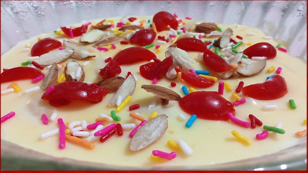 Apple Custard Pudding- Custard Pudding - Apple Custard Recipe- Dessert ...