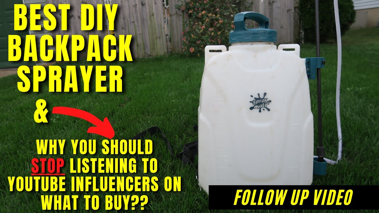 Best Backpack Sprayer Review, Stop Listening to Youtube Influencers # ...