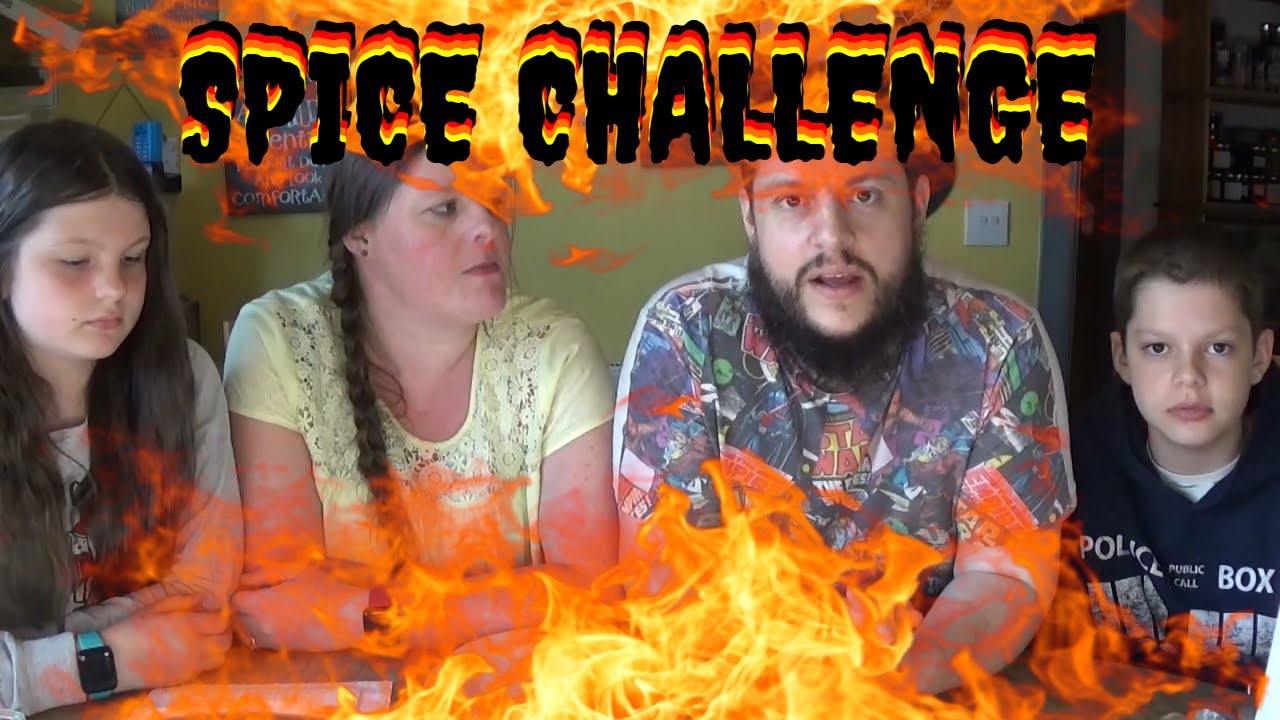 How Much Spice Can We Take...The Spice Challenge - YouTube