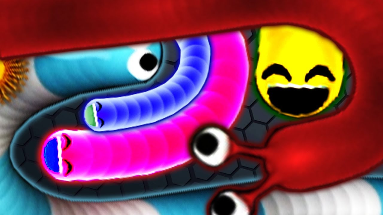Slither.io The Snake Never Loss his Length! Going Crazy Gameplay - YouTube