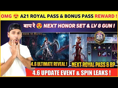 OMG 🤩 A21 Royal Pass & Bonus Pass | Next Ultimate Set | Next Royal Pass Bgmi | Prize Path in Bgmi