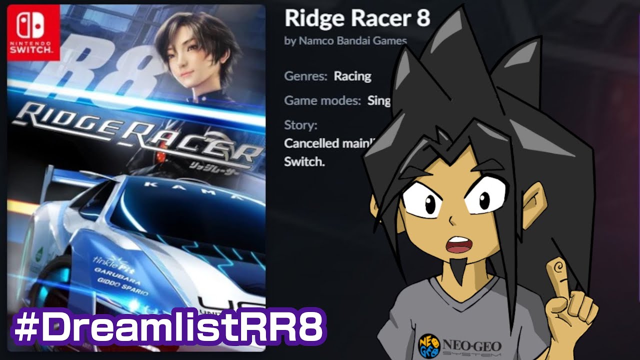 I Dream(list) of Ridge Racer 8 - YouTube