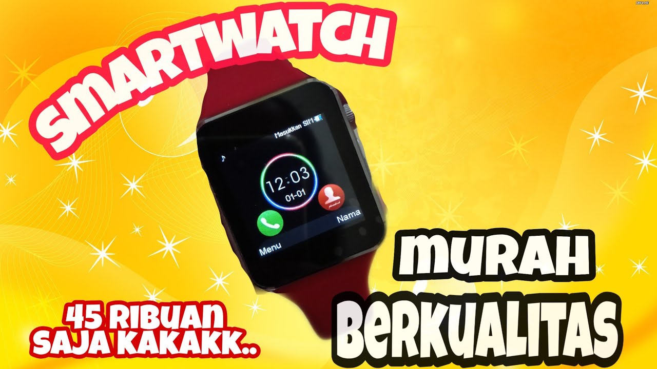 Smartwatch U10 - jam HP murah dan berkualitas bisa telpon sms! - YouTube