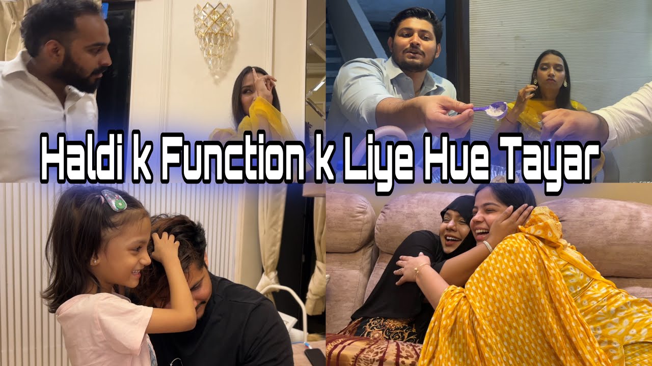 Fokats k Ghar ki Haldi K Function k Liye Hue Tayar ️| Sasural ki Niyaz 🙏| Misba and Mumma - YouTube