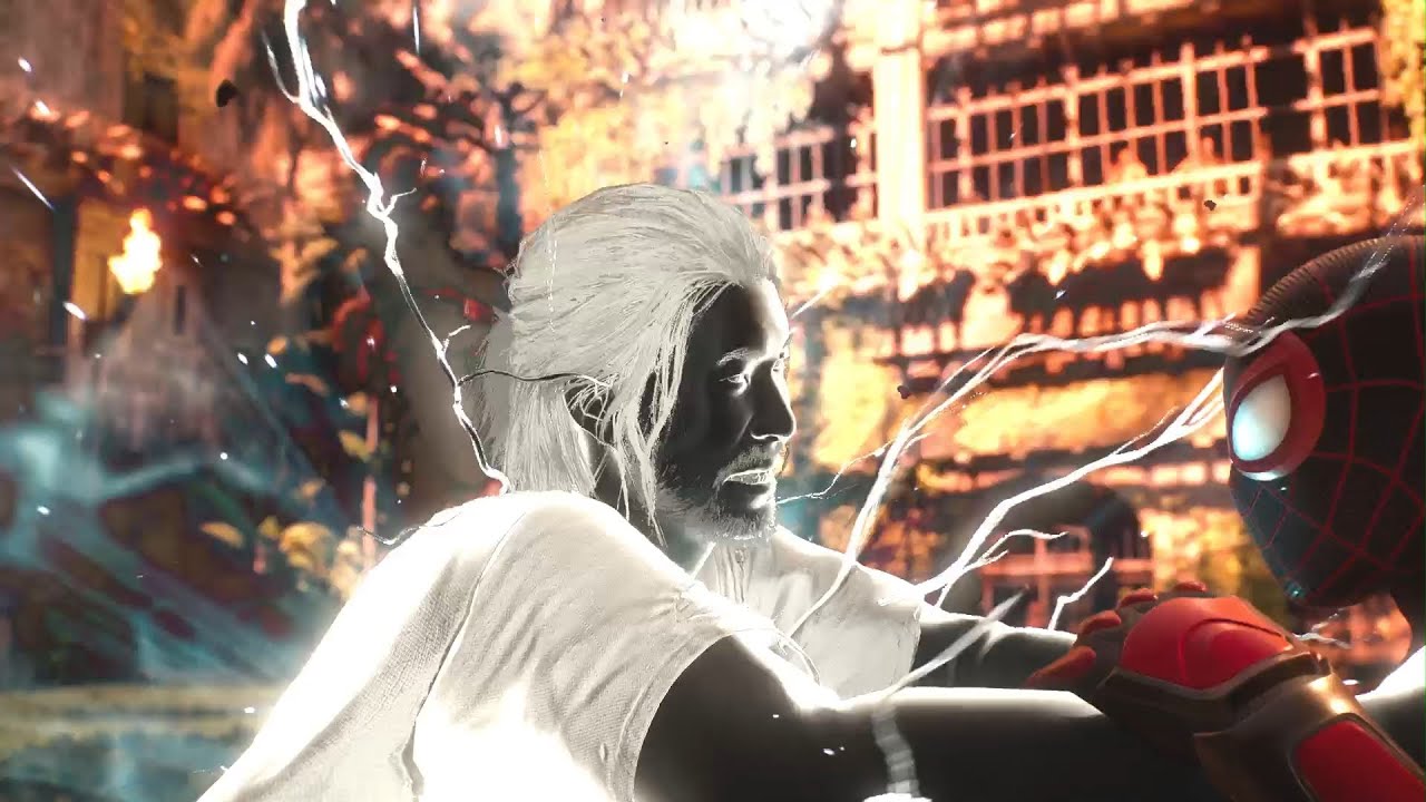 PS5 Marvel's Spider-Man 2 "Lightning Cage Match" (4K 120 FPS) - YouTube