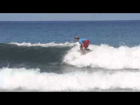 Josh Burke surfing in Bali & Barbados 2012 - YouTube