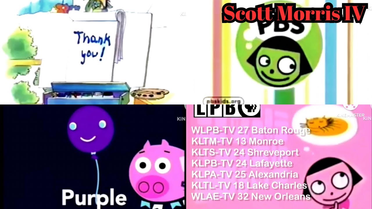 PBS KIDS Program Break #4 (LPB 2004) - YouTube