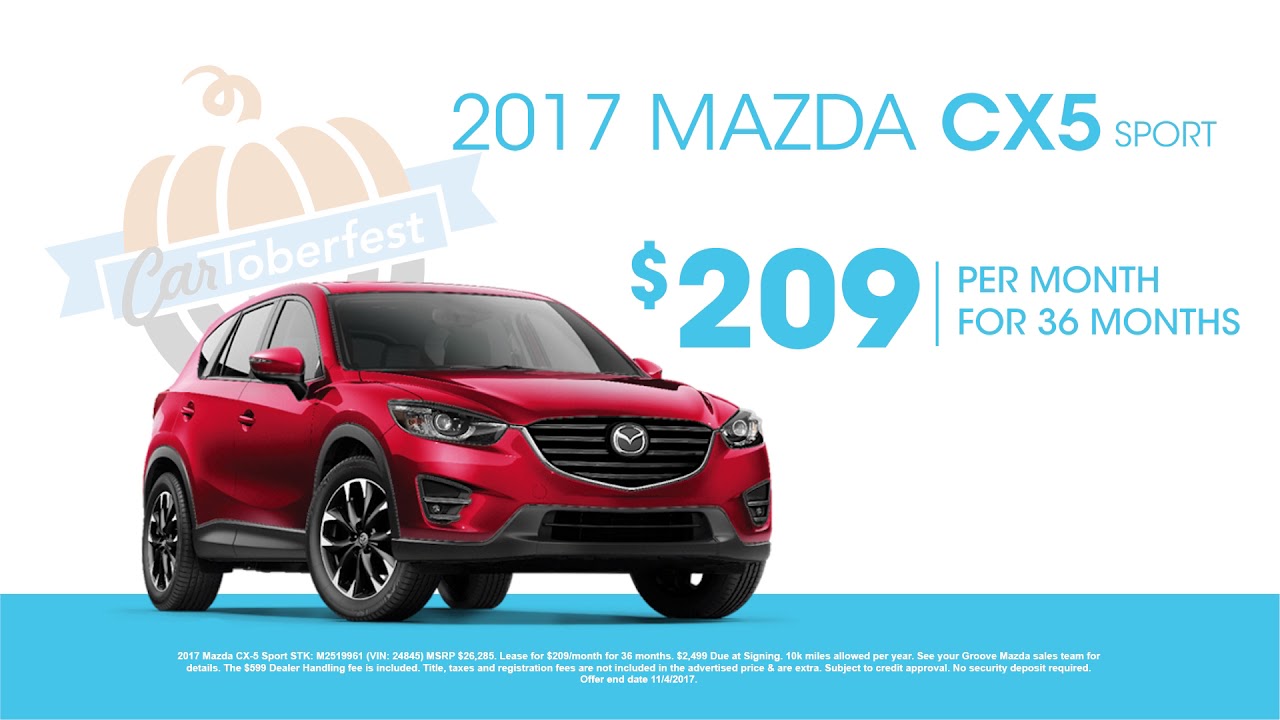 Groove Mazda - October Specials - YouTube