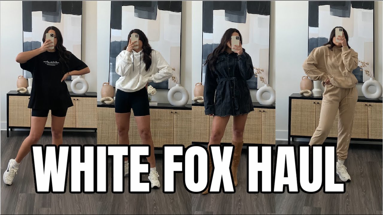 $1500 WHITE FOX BOUTIQUE TRY ON HAUL - best basics & comfy must haves ...