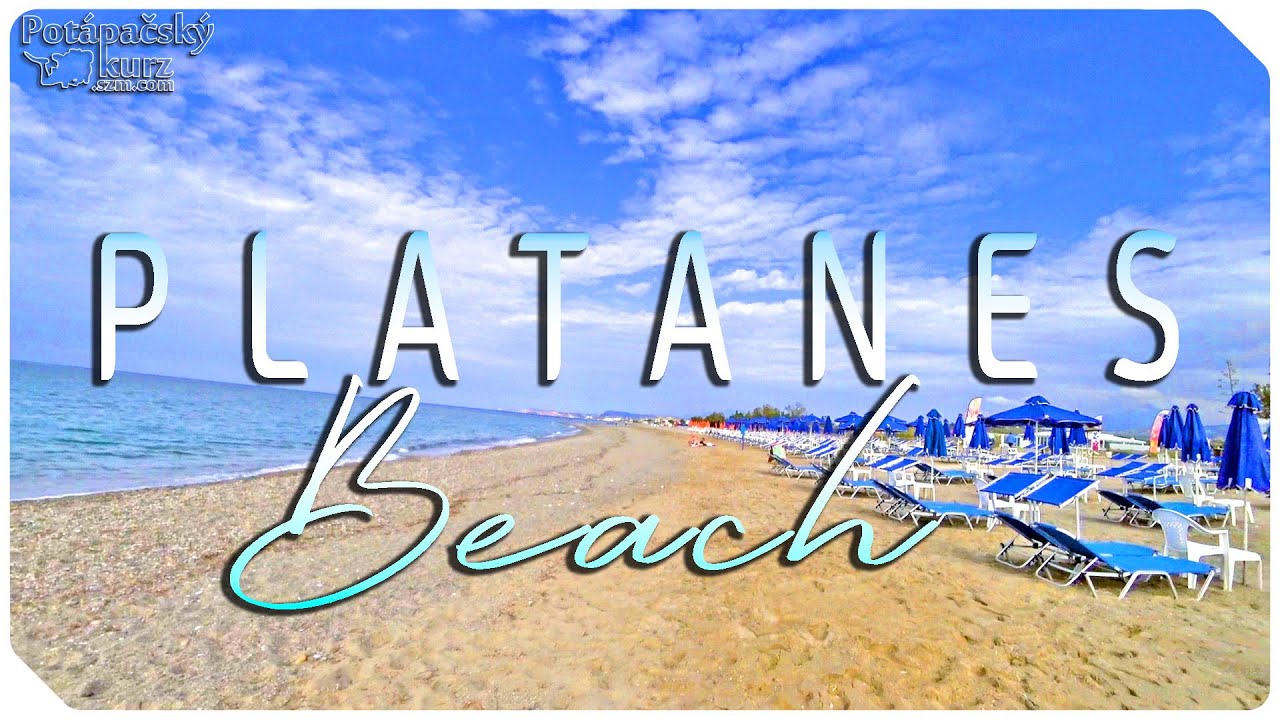 🇬🇷 Crete, Platanes Beach 2023, Greece - Kréta, Platanes Pláž - YouTube