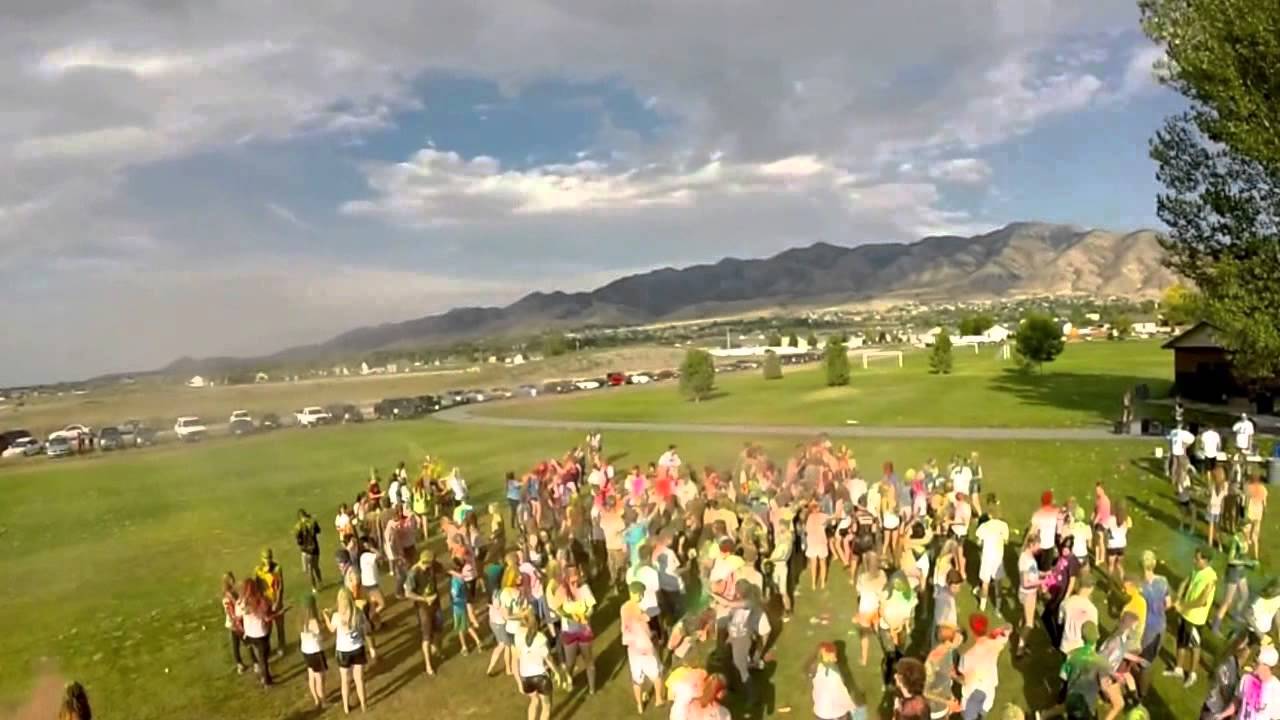 Revised Sky View High School Color Fest 2015 - YouTube