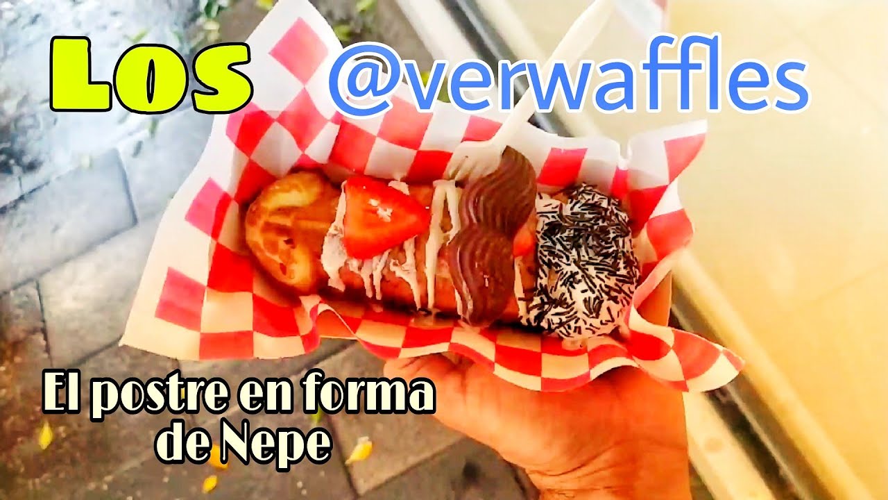 Los VERWAFFLES los postres en forma de nepe 🙊 - YouTube
