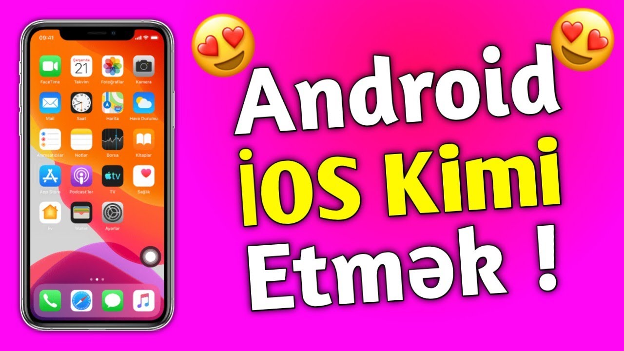 ÇOX MÖHTƏŞƏM 😍 Android Telefon iOS Etmək iPhone-a Bənzətmək iOS 16 ...