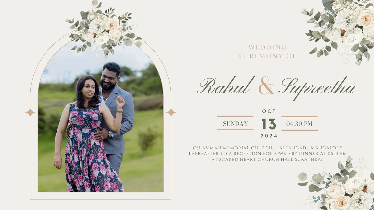 Big Day | Wedding Ceremony of Rahul and Supreetha | 13.10.2024 | 04 ...