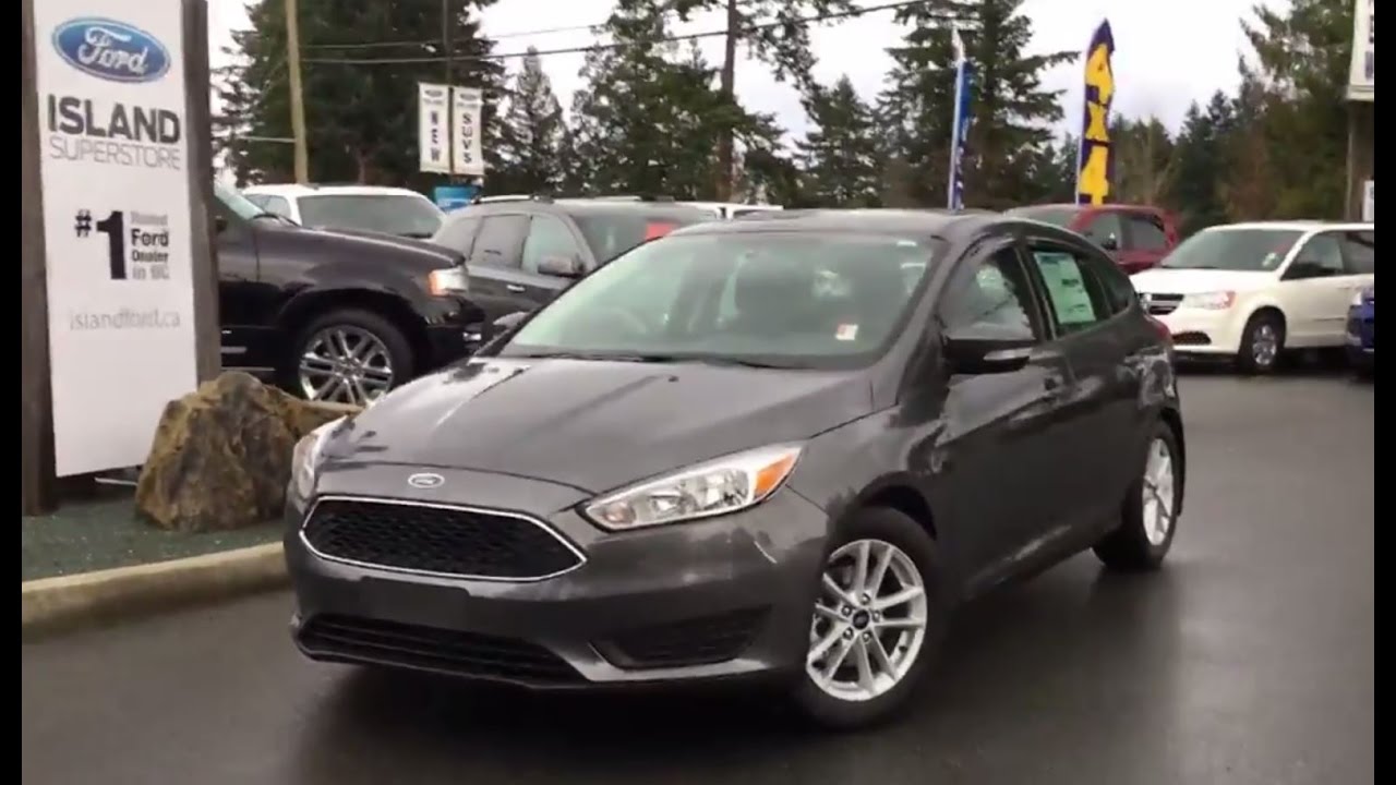 2016 Ford Focus SE + 6 speed auto Review| Island Ford - YouTube
