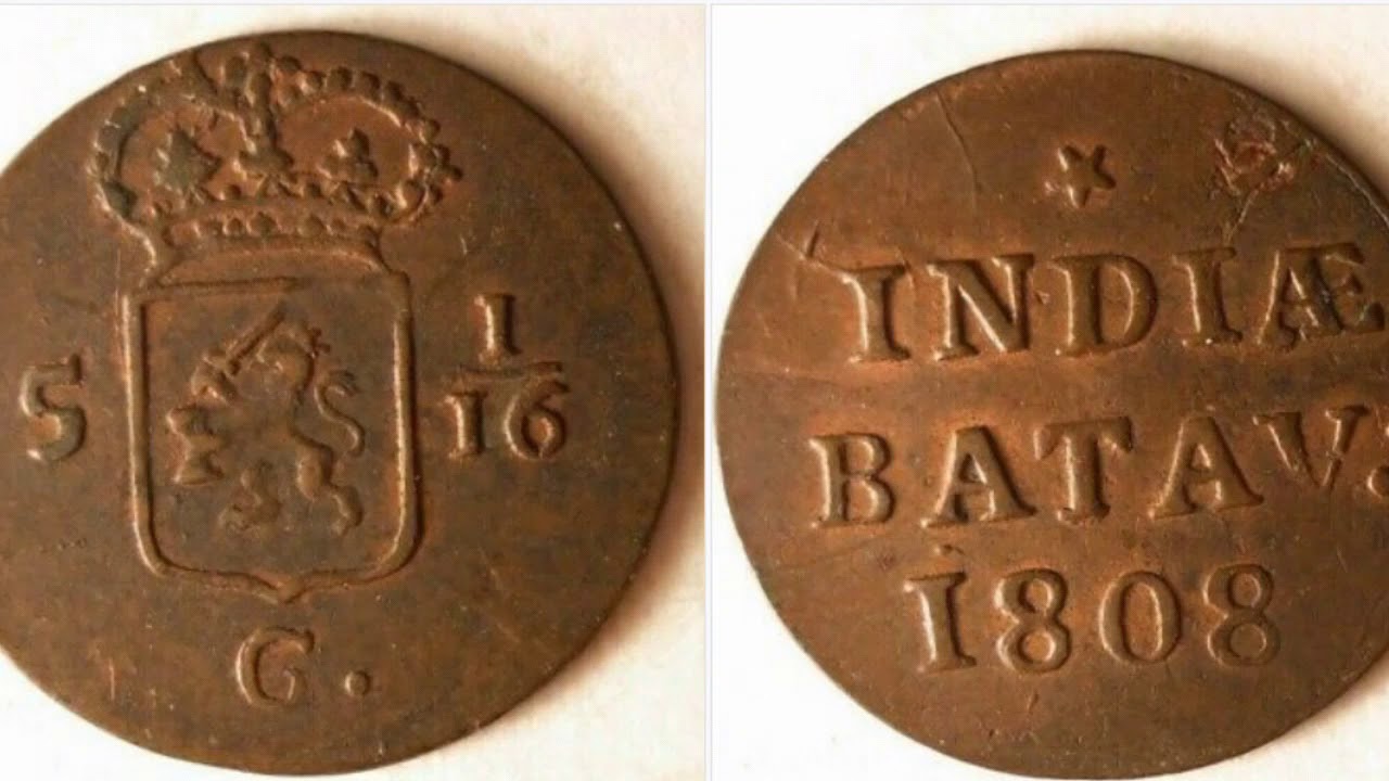 INDIA BATAV 1808 Coin WORTH? - YouTube