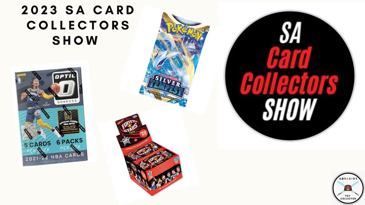 SA Card Collectors Show 2023 - YouTube