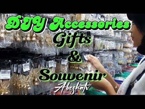 Diy Accessories Gifts & Souvenirs in Quiapo || abeshatv - YouTube
