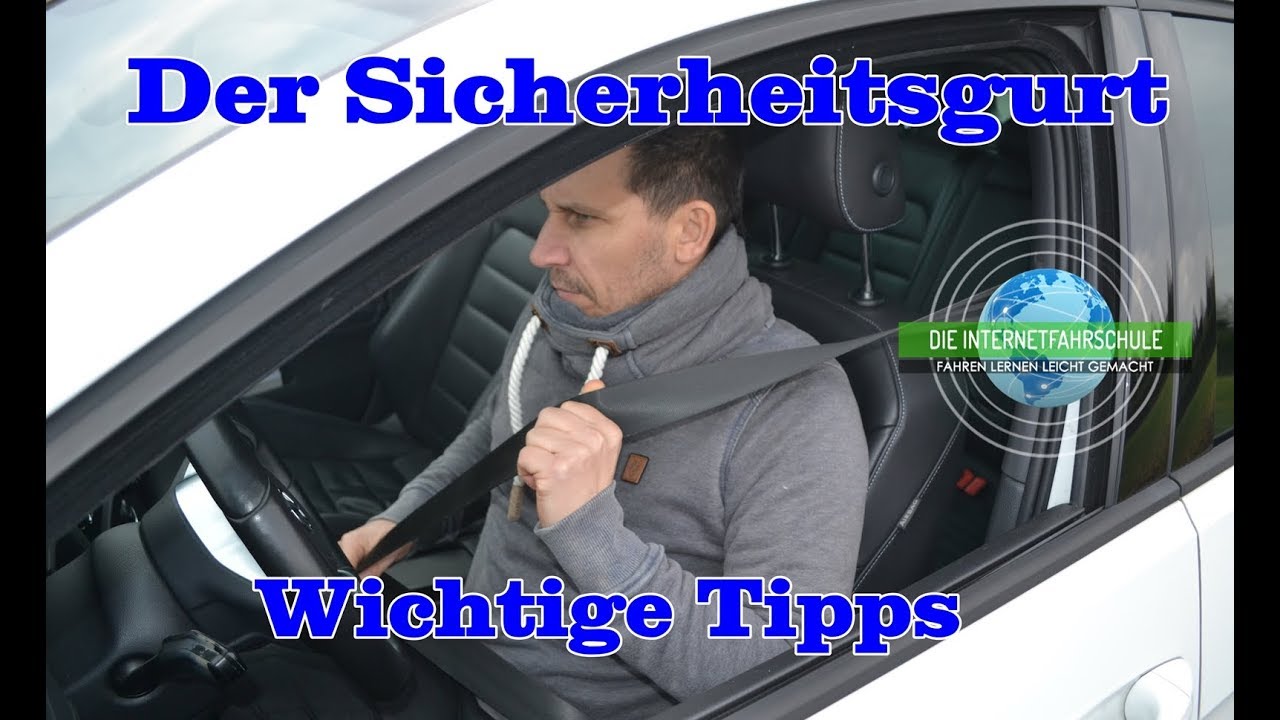 Der Sicherheitsgurt / Anschnallen Tipps & Tricks (Erste Fahrstunde ...