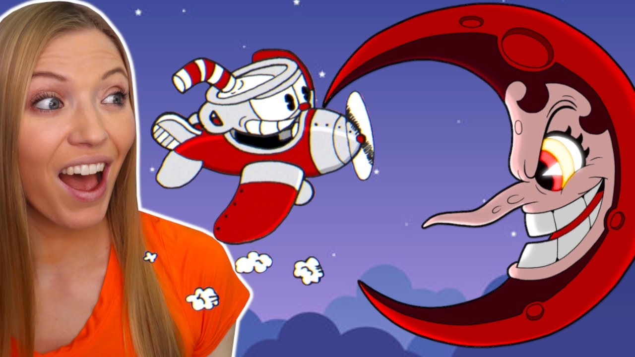 Defeating The Moon In Cuphead! - YouTube