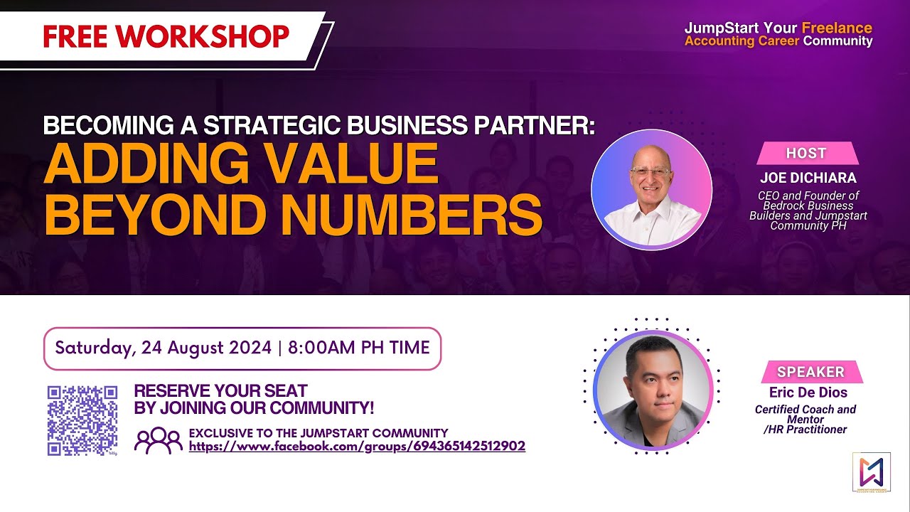 Free Webinar: "Becoming A Strategic Business Partner: Adding Value ...