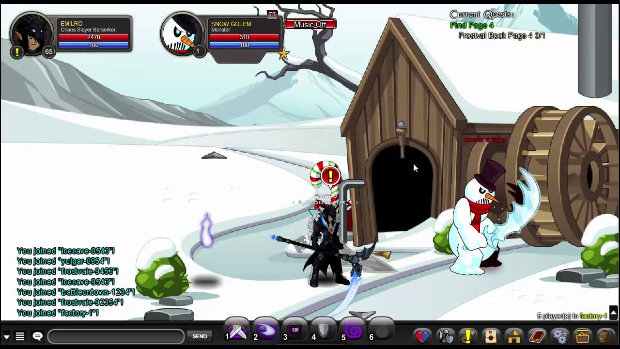 Aqw Join Frostvale Major Moglin Quest Full Walkthrough Youtube