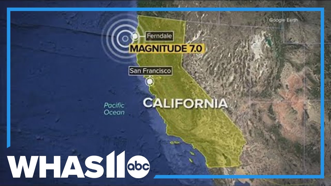 Aftershocks continue after 7.0 earthquake in northern California - YouTube