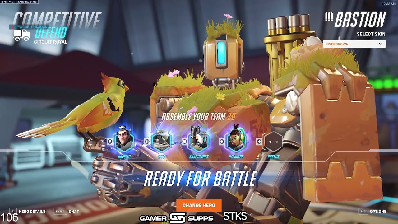 BASTIONMAIN #1 BASTION ONE TRICK! OVERWATCH 2 SEASON 2 - YouTube