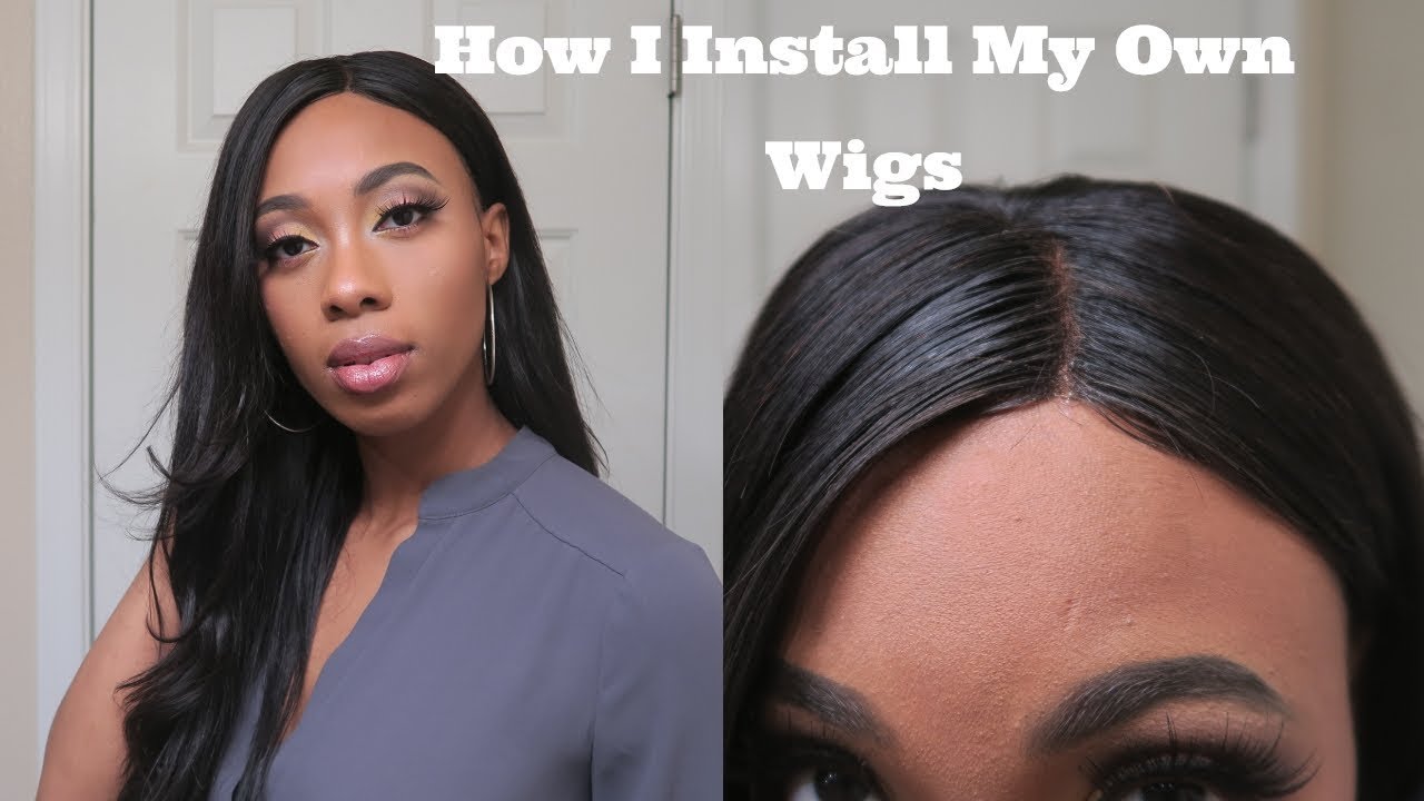 How I Install My Lace Closure Wigs | Quick & Beginner Friendly - YouTube