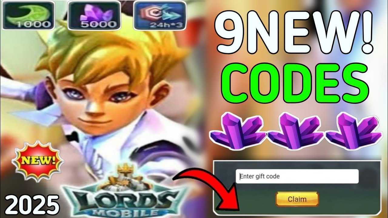 ⚠️ 02 February ⚠️ LORD'S MOBILE REDEEM CODES 2025 - LORD'S MOBILE CODES 2025 - YouTube