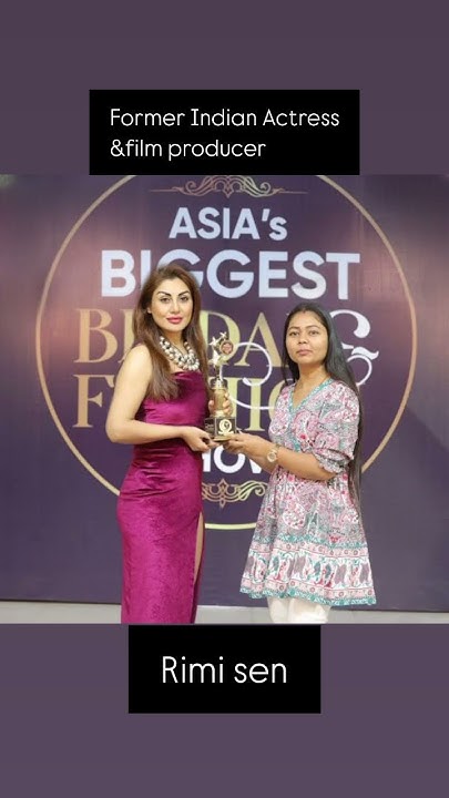 Indian actress rimi sen Queen bridal studio &academy - YouTube