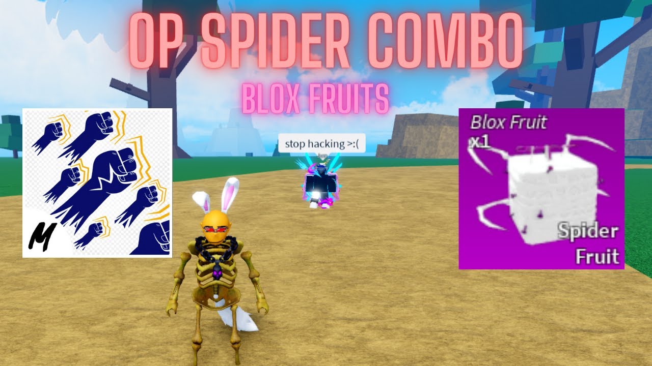 OP spider combo | Roblox - Blox fruits - Minuicee - YouTube