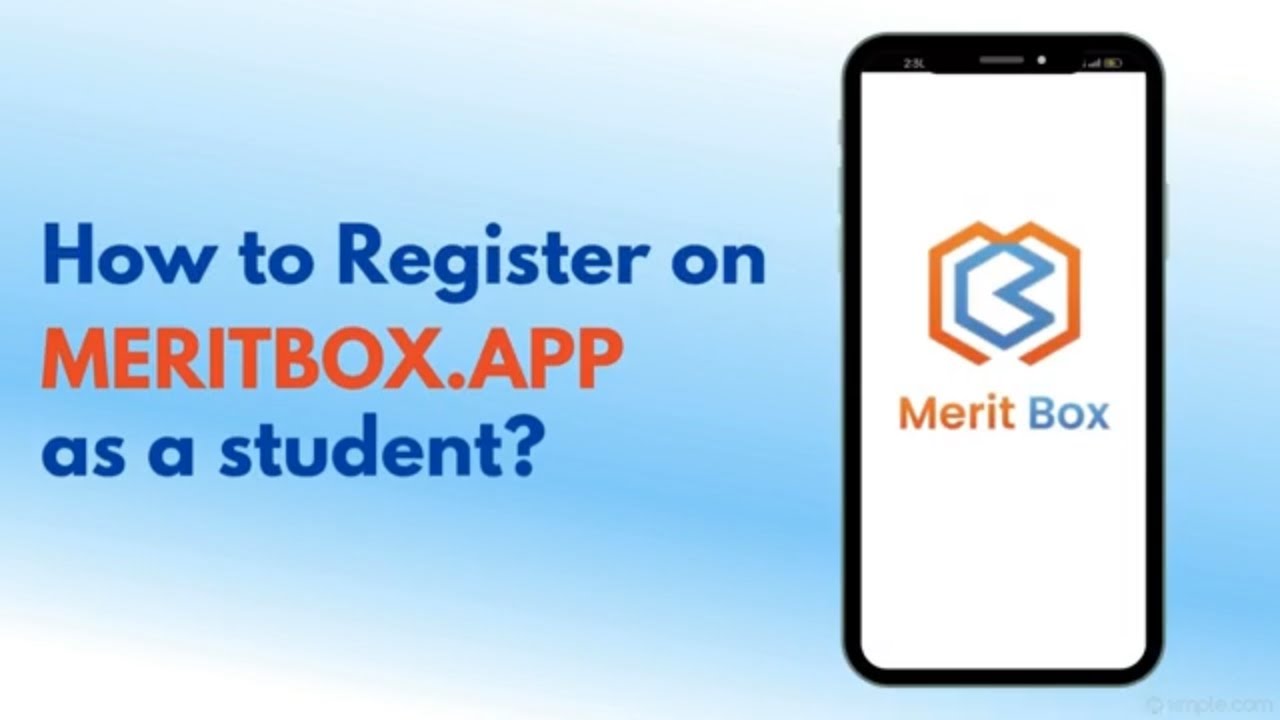 How to Register As Student On Merit Box App | Digital Learning App ...