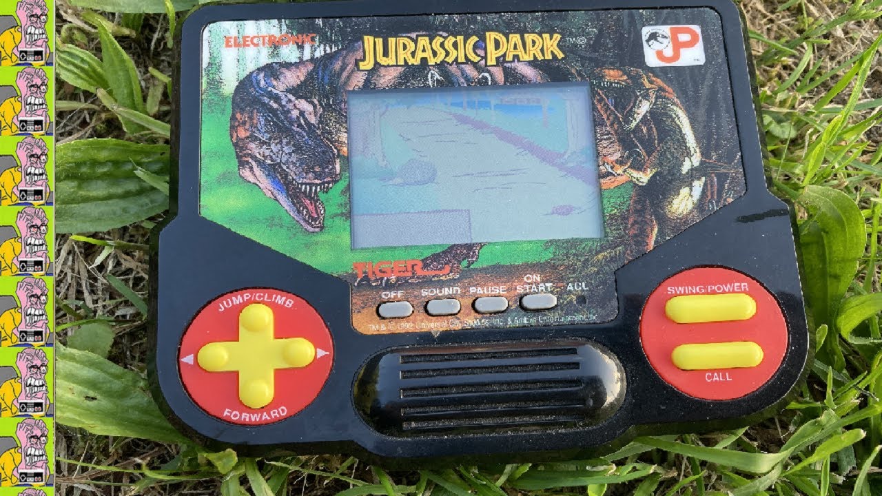 JURASSIC PARK ( Tiger Handheld Game ) - YouTube