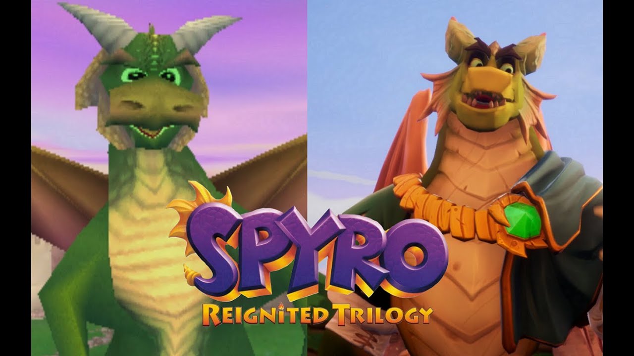 Spyro Reignited Trilogy (PS4) - All 80 Dragons (Original and PS4 ...
