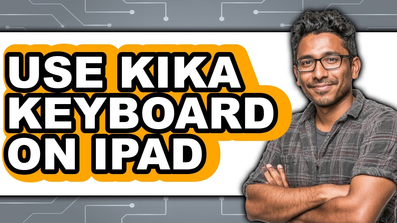 How to Use Kika Keyboard on Ipad (easy Method) - YouTube