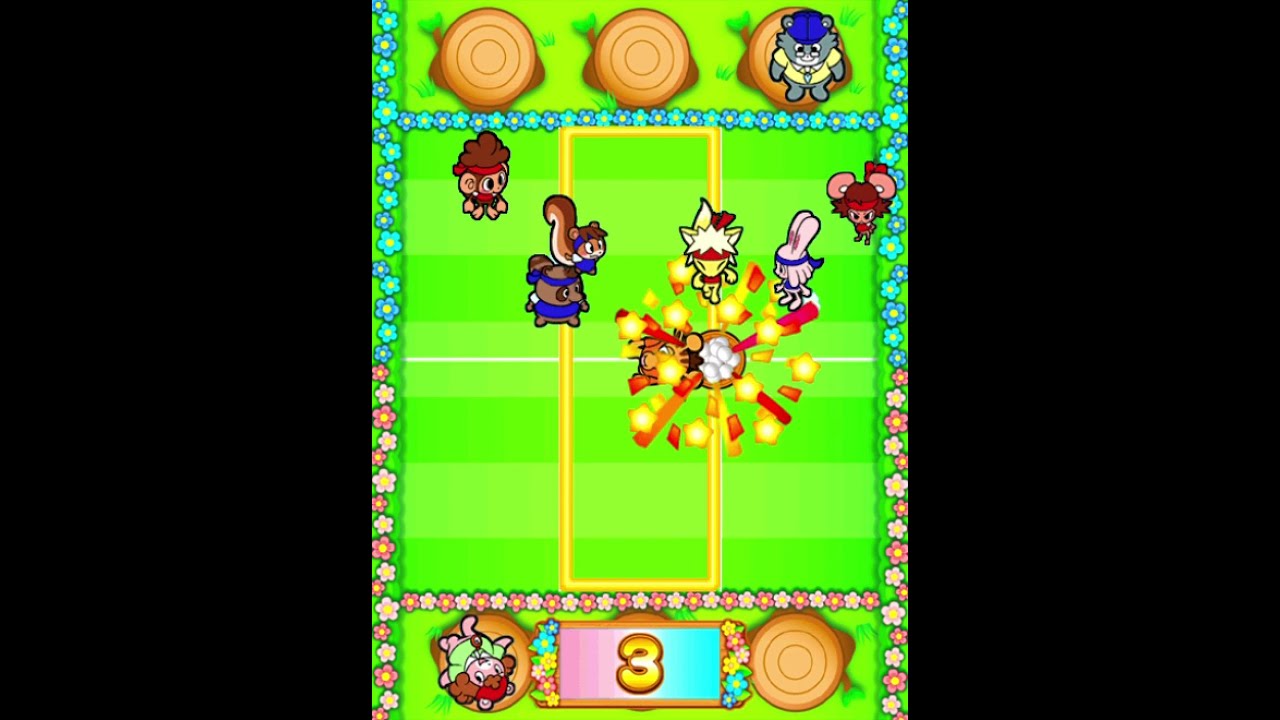Animal Basket/Hustle Tamaire Kyousou/ハッスル玉入れ競争 - 5 Matchs - JAP/US ...