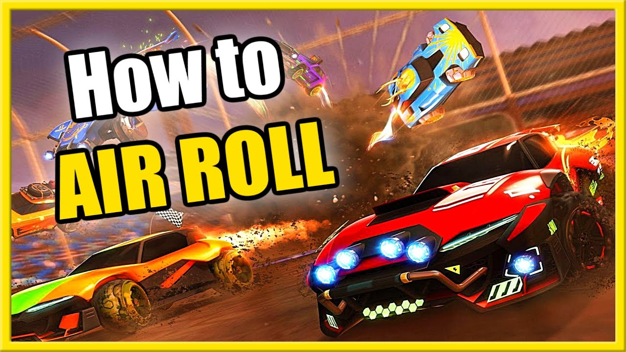 How to Turn On Air Roll Left & Right in Rocket League (Keymap Button ...