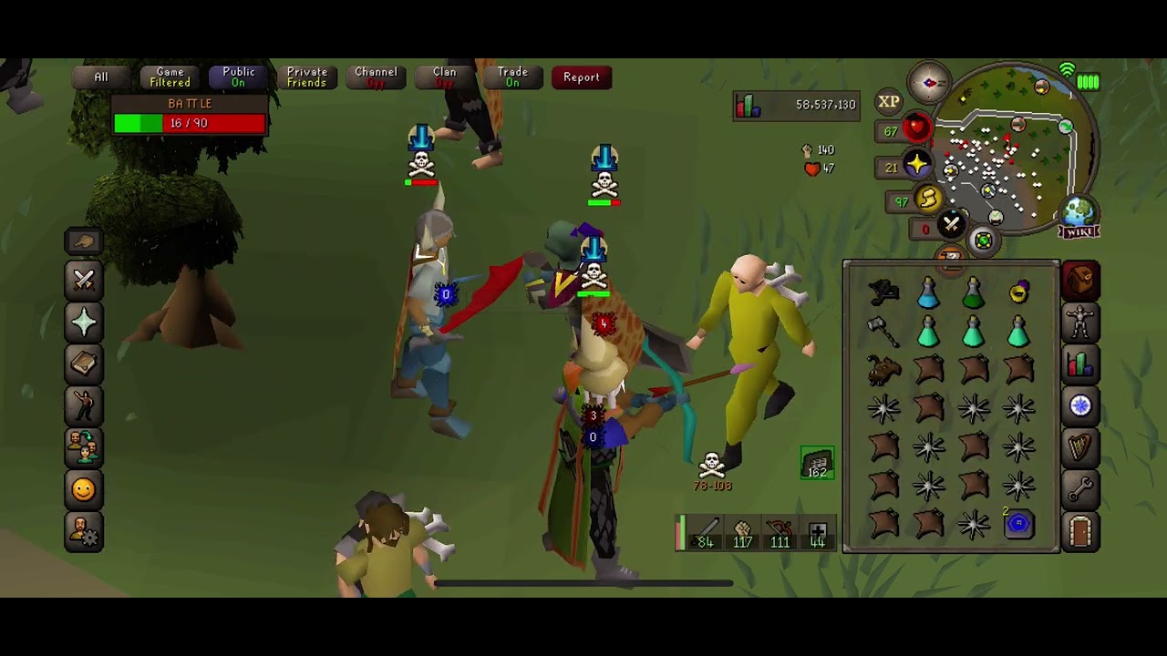 Oldschool RuneScape best pker on my iPhone 13 pro - YouTube