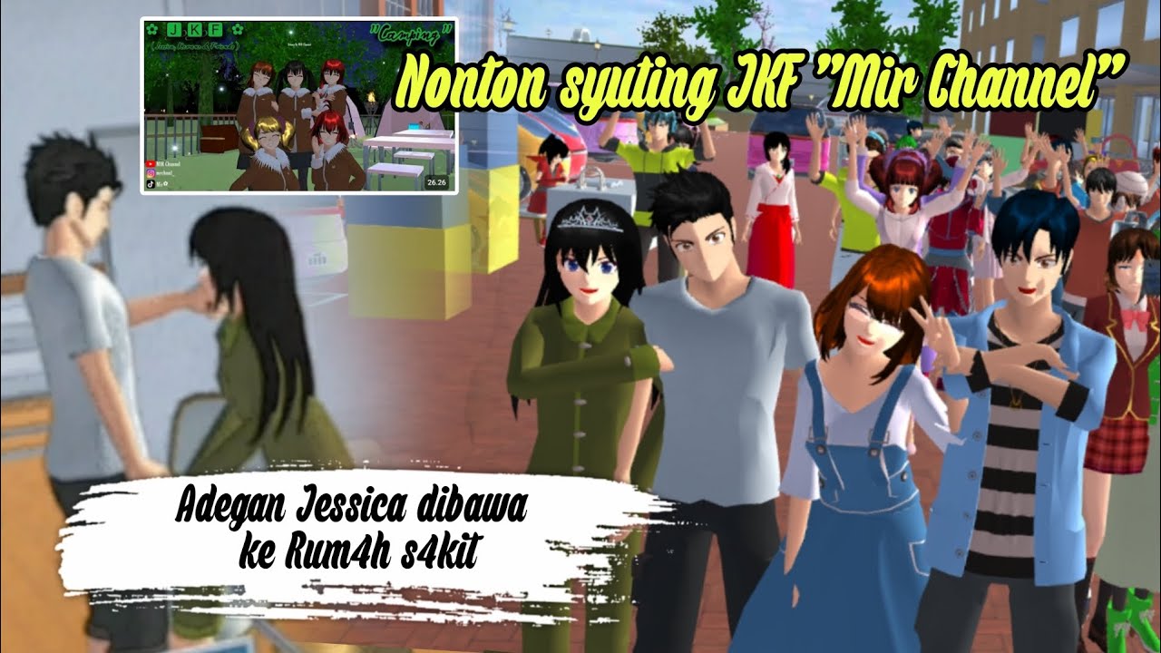 Nonton syuting JKF episode terbaru by "MIR Channel" Adegan Jessica dan ...