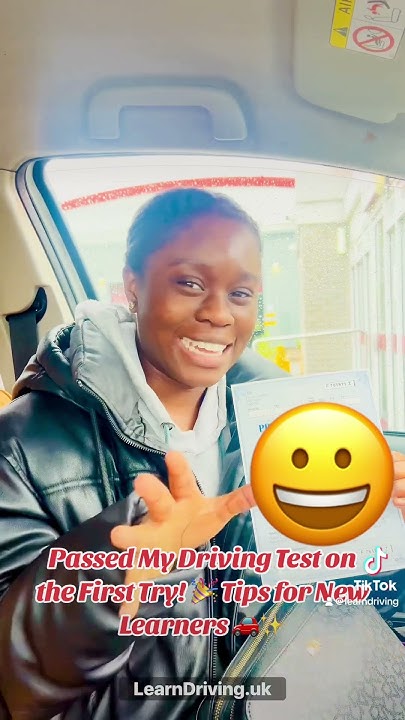 Passed My Driving Test on the First Try! 🎉 Tips for New Learners 🚗 # ...